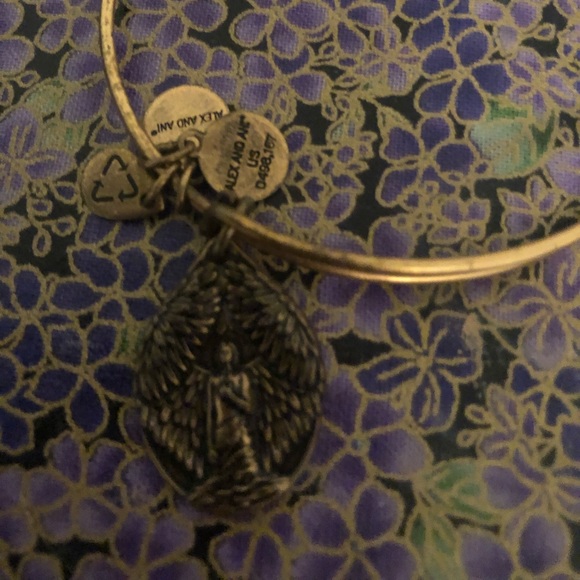 Alex and Ani | Jewelry | Alex And Ani Guardian Angel Bangle | Poshmark